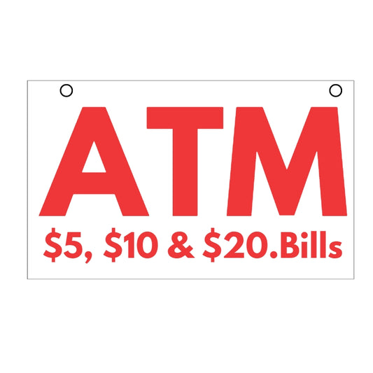 ATM SIGNS – Mtech Distributors