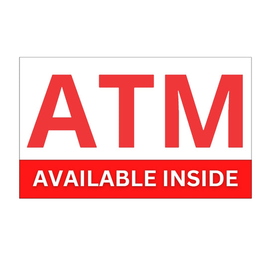 ATM SIGNS – Mtech Distributors